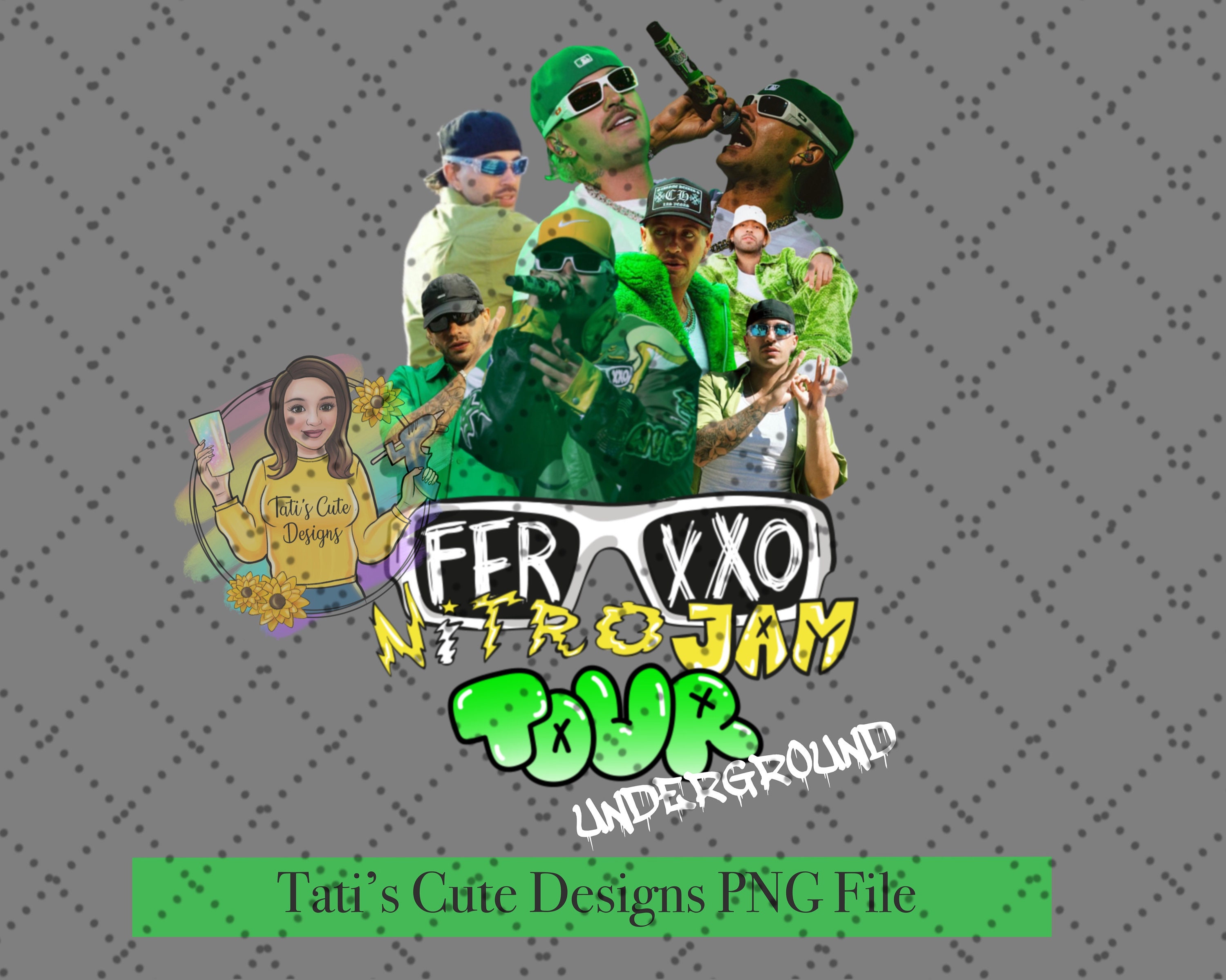 Feid Ferxxo PNG Collage Digital Download Concert Merch - Etsy Canada