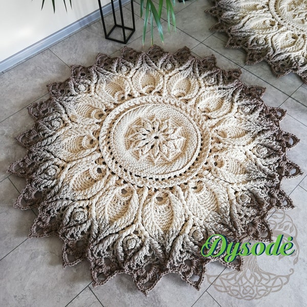 Flower Rug - Etsy