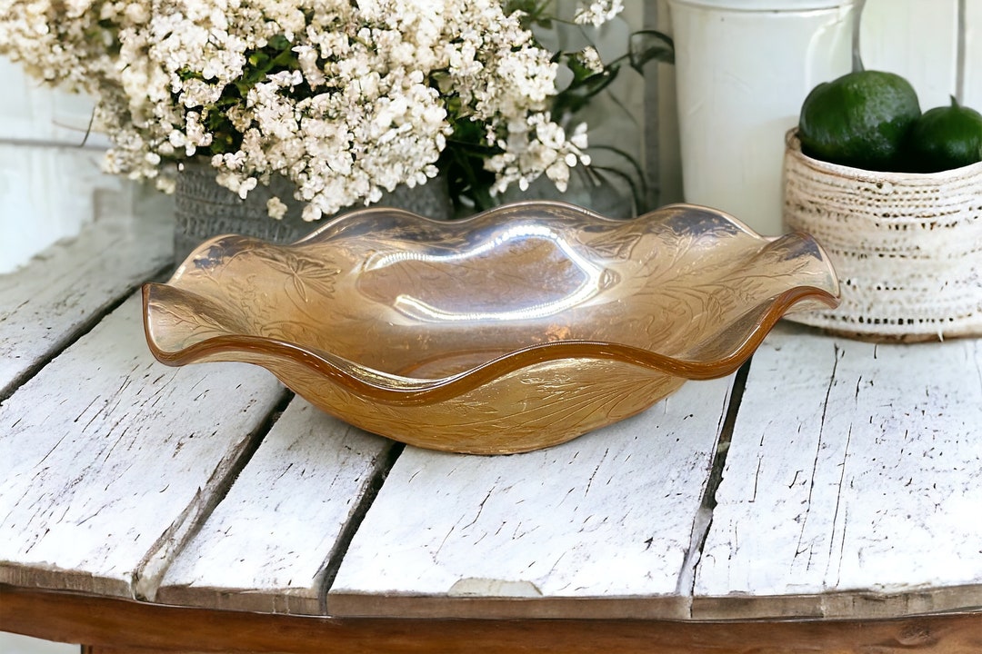 Vintage 1950’s Jeanette Glass Marigold Color - Etsy