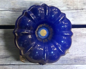 1930's Vintage Bread Pudding Mold, Aluminum, Made in Germany, Bundt ...