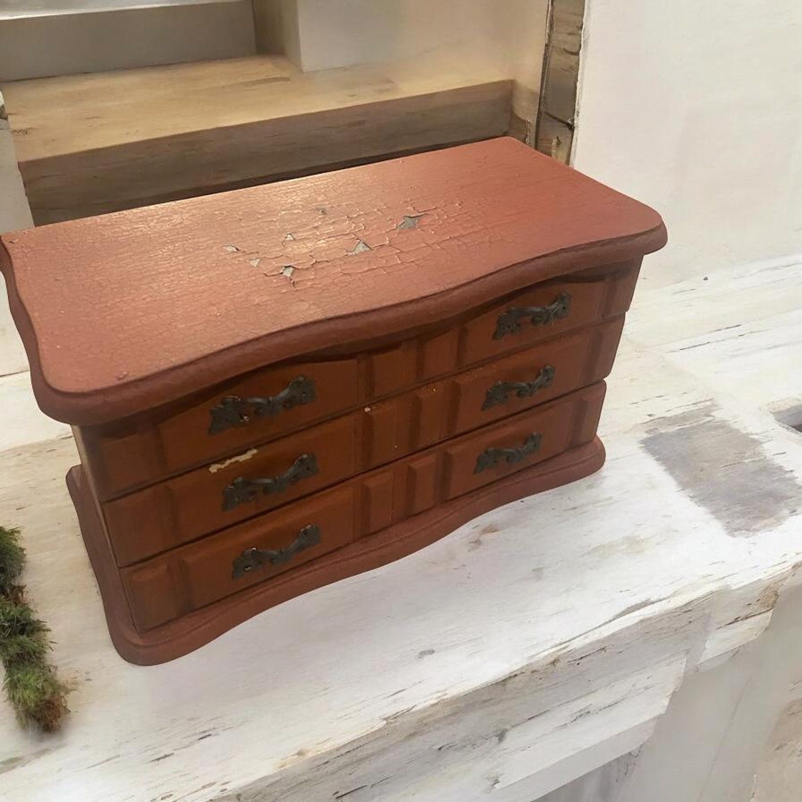 Rustic Wooden Storage Chest - Etsy