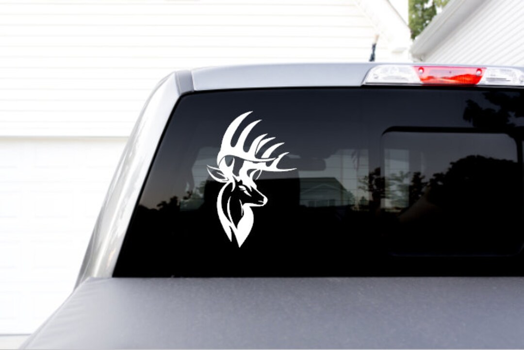 Vinyl Big Buck Deer Decal Sticker FREE SHIPPING! | Many Sizes, Colors ...