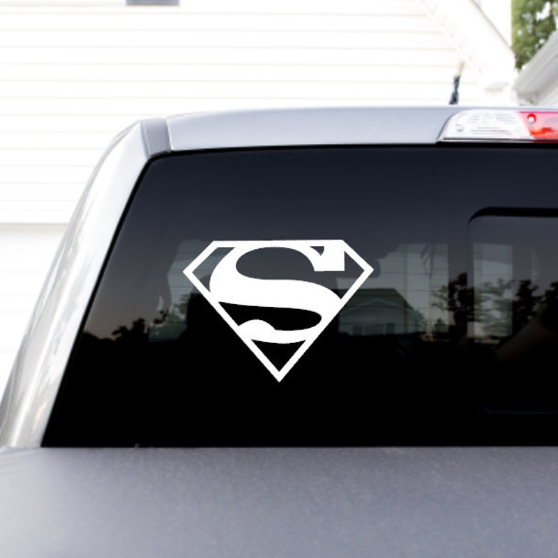 Super Hero Decal - Etsy