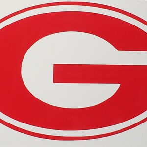 Vinyl Big G Decal Sticker FREE SHIPPING Many Sizes, Colors, and Styles ...