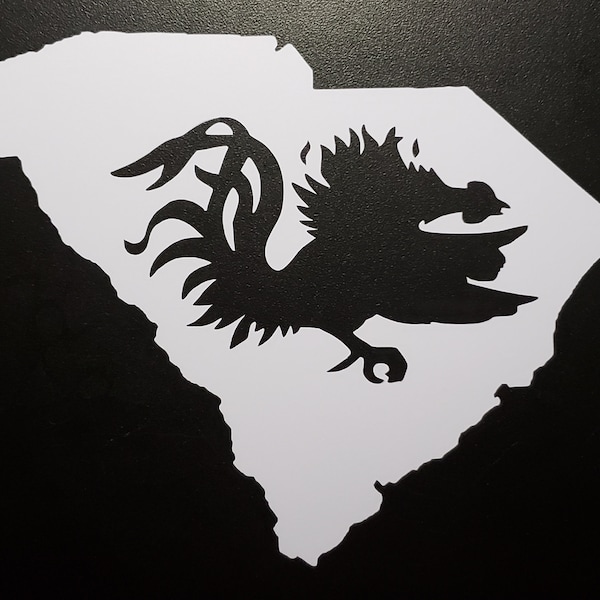 Gamecock Car Decal - Etsy