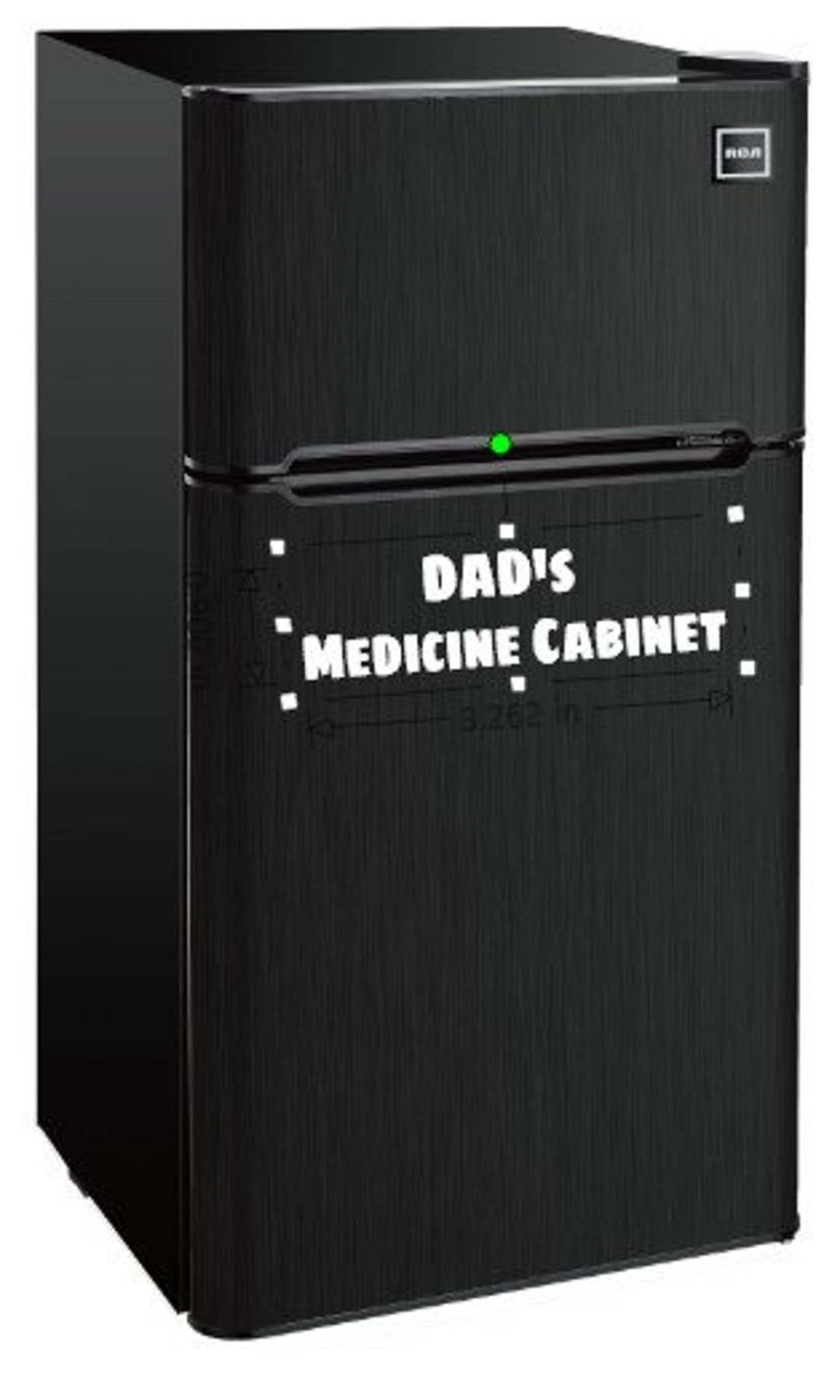 Vinyl Dad's Medicine Cabinet Decal Sticker Refrigerator Decal FREE ...