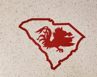 South Carolina Gamecocks 12 Premium Vinyl Decal Licensed NCAA - Etsy
