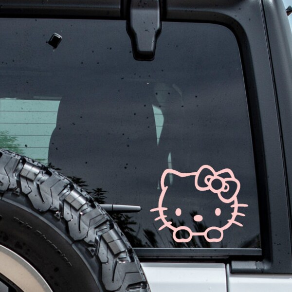 Kitty Decal - Etsy