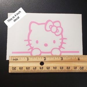 Vinyl Hello Kitty Decal Sticker FREE SHIPPING! | Many Sizes, Colors ...