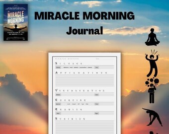 MIRACLE MORNING Journal - Etsy