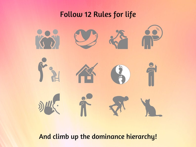 12 RULES FOR LIFE Worksheets / Workbook (for Jordan B. Peterson’s Book ...