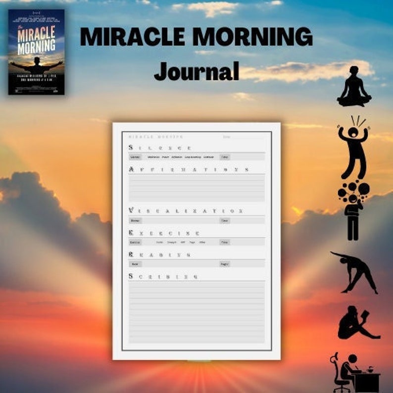 MIRACLE MORNING Journal - Etsy