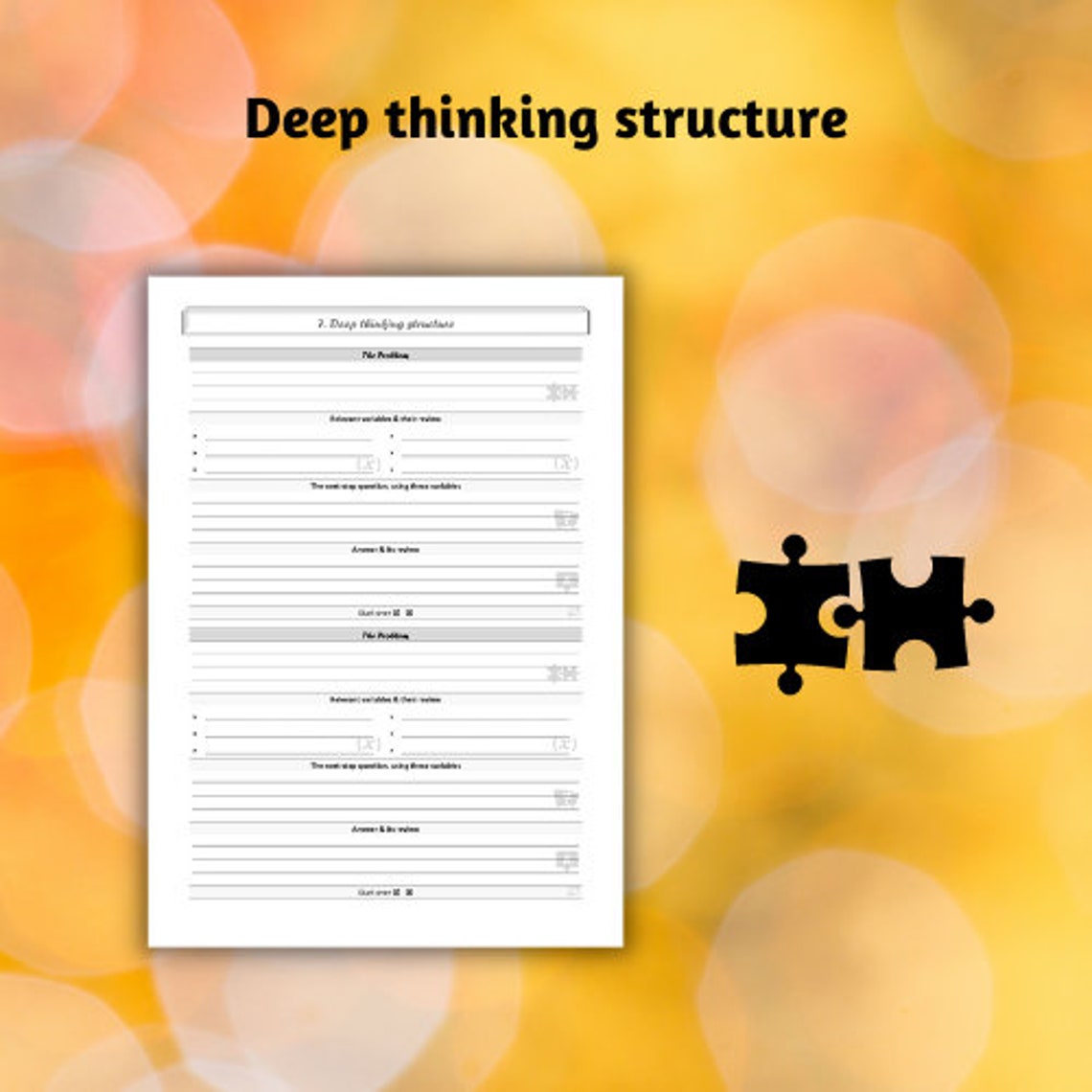 DEEP WORK Worksheets/planner for Cal Newports Book - Etsy