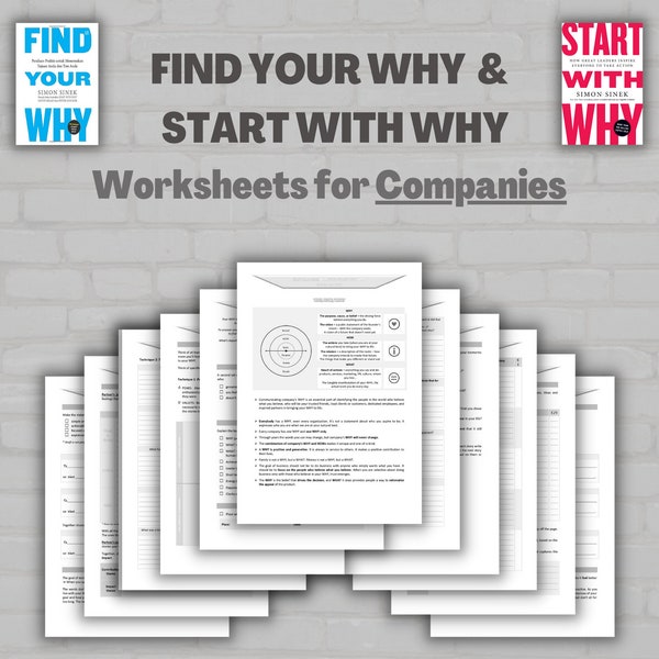 Find Your Why Worksheet - Etsy