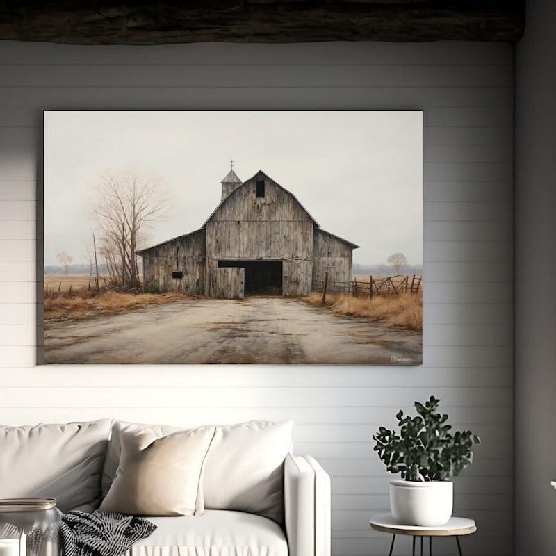 Rustic Barn Wall Art - Etsy