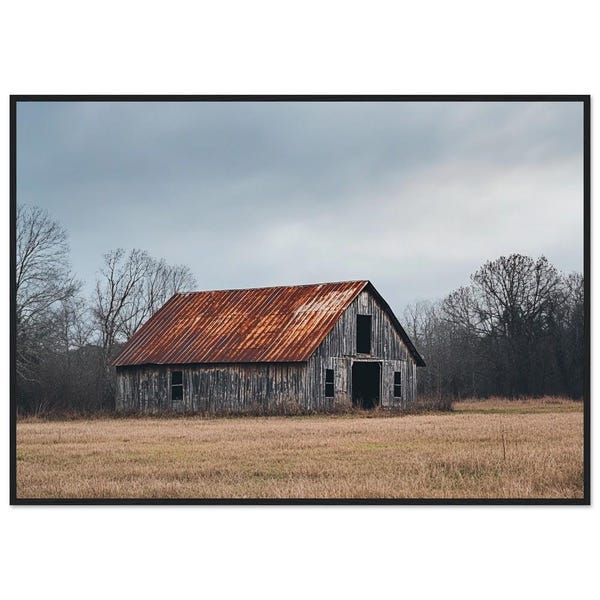 Vintage White Farmhouse Wall Art Rustic Country Home Decor, Minimalist ...