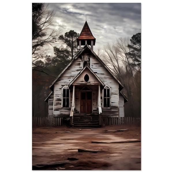 Rustic Church - Etsy