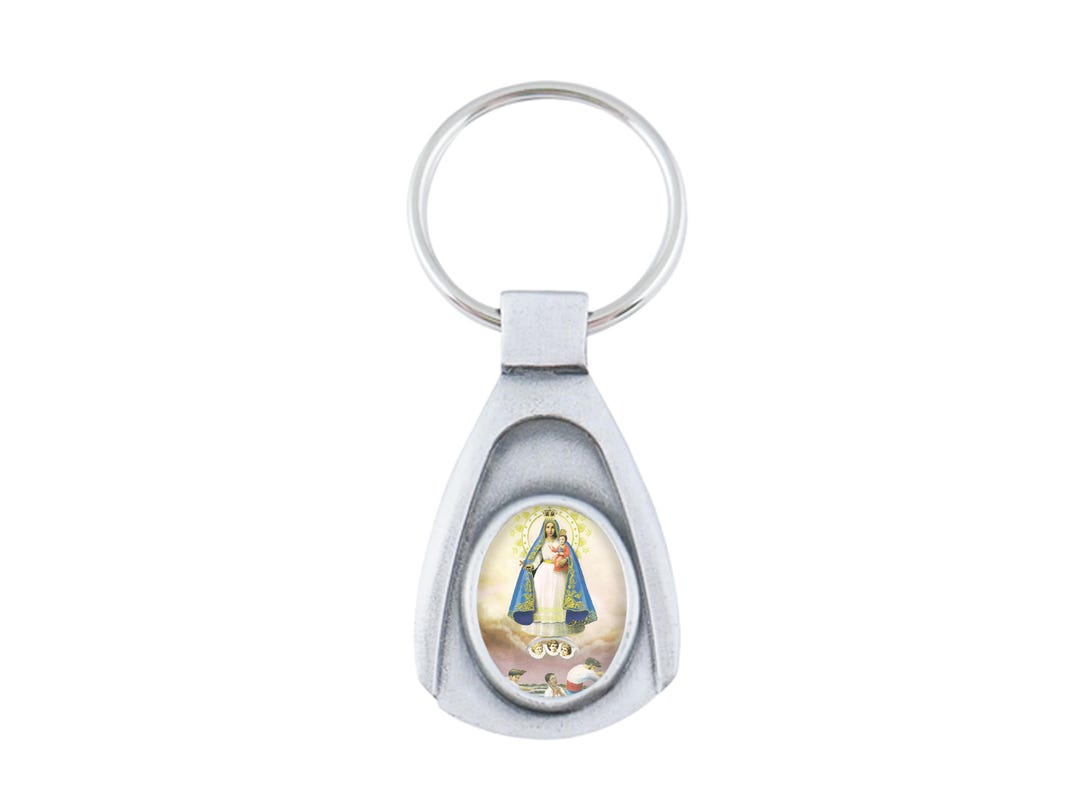 Our Lady of Charity Photo Key Ring - Etsy