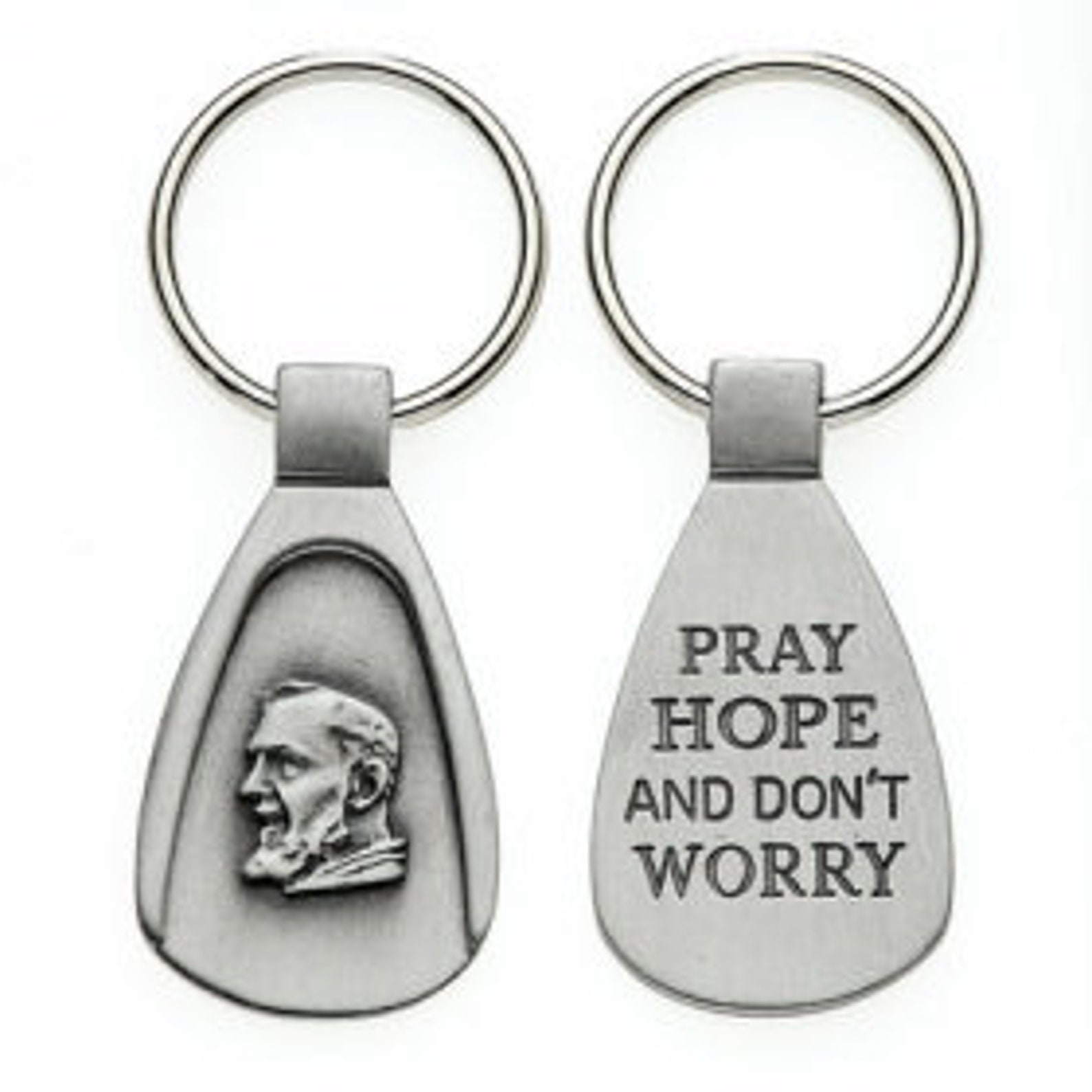 St. Padre Pio Religious Key Ring - Etsy