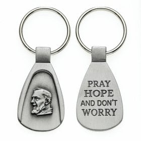 St. Padre Pio Religious Key Ring - Etsy