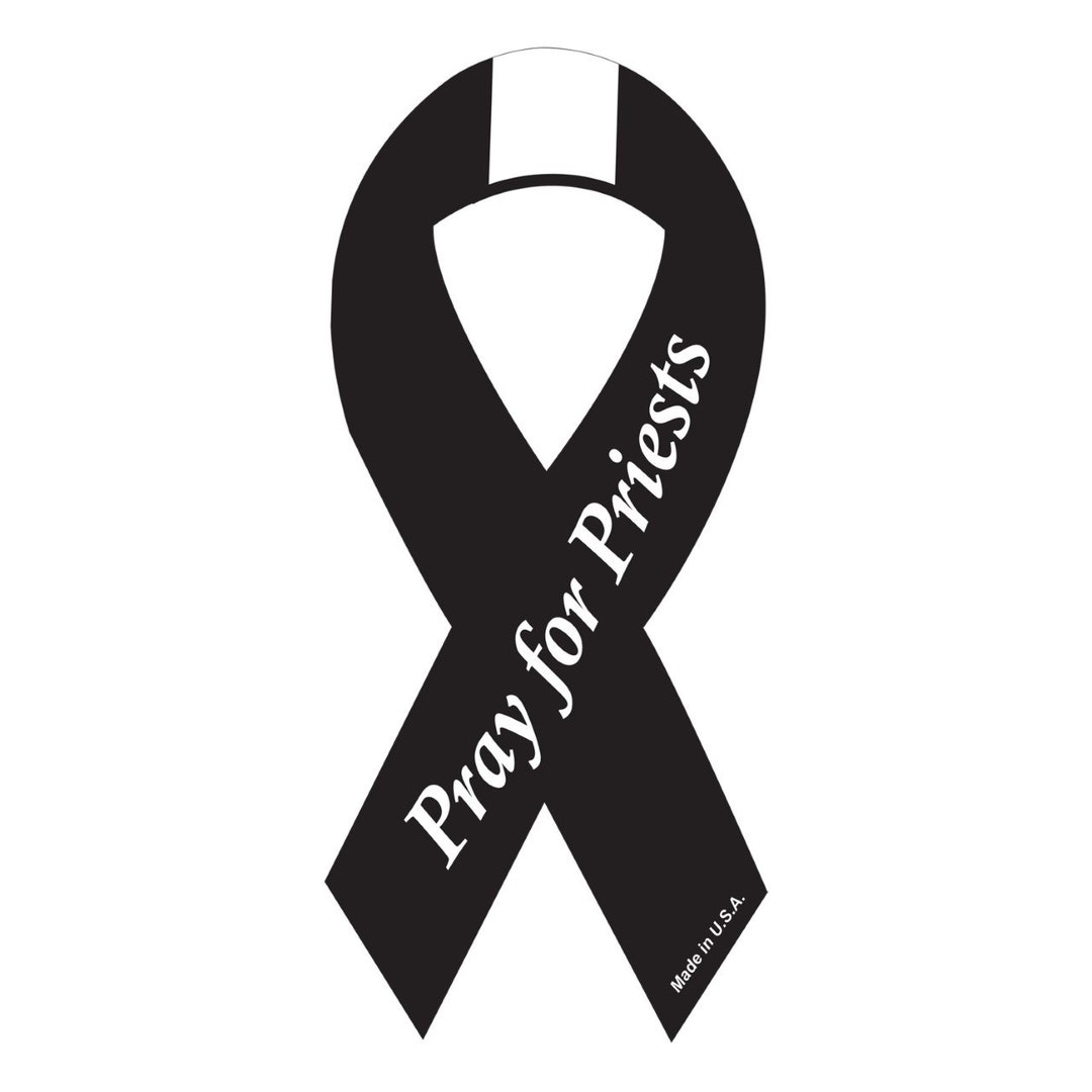 Pray for Priests Ribbon Car Magnet - Etsy