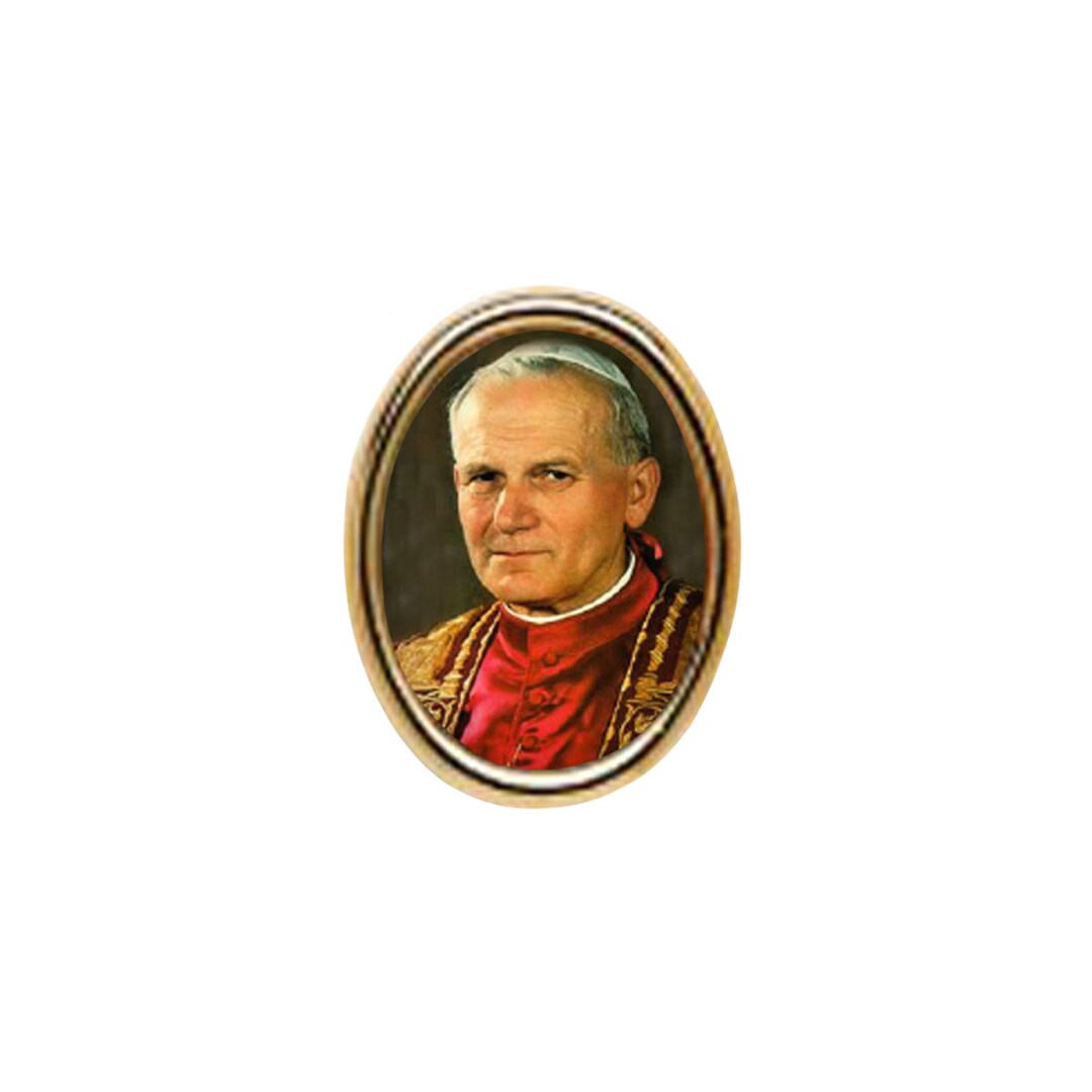 Pack of One Dozen St. Pope John Paul II Photo Lapel Pins (other ...