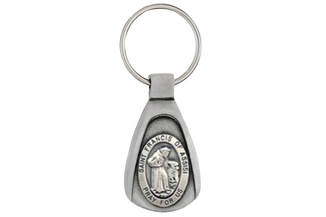 St. Francis of Assisi Religious Key Ring - Etsy