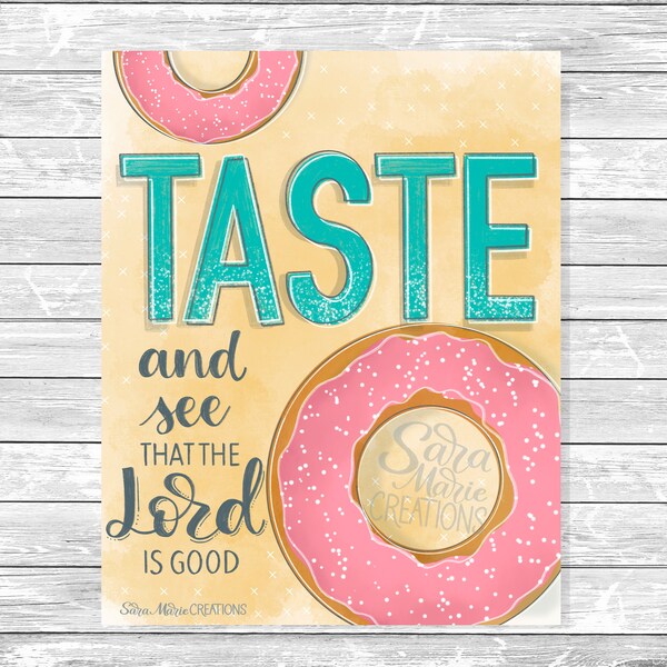 Taste and See - Etsy