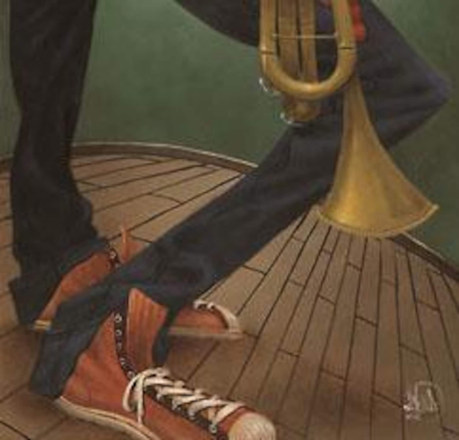 MR. BRASS by David Garibaldi, Music Art, Music Lover Gift, African ...