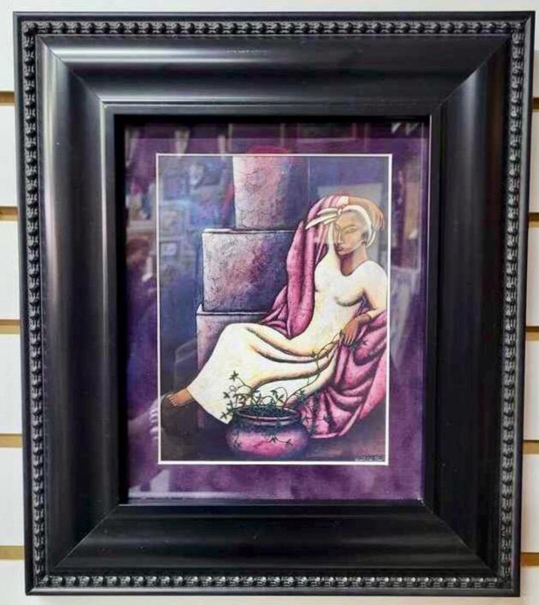 Ivy by Lashun Beal, Framed African American Art, Framed Black Art, Black Art, Black Women Art ...