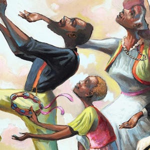 Rejoice by John Holyfield, Black Family Art, African American Wall Art ...