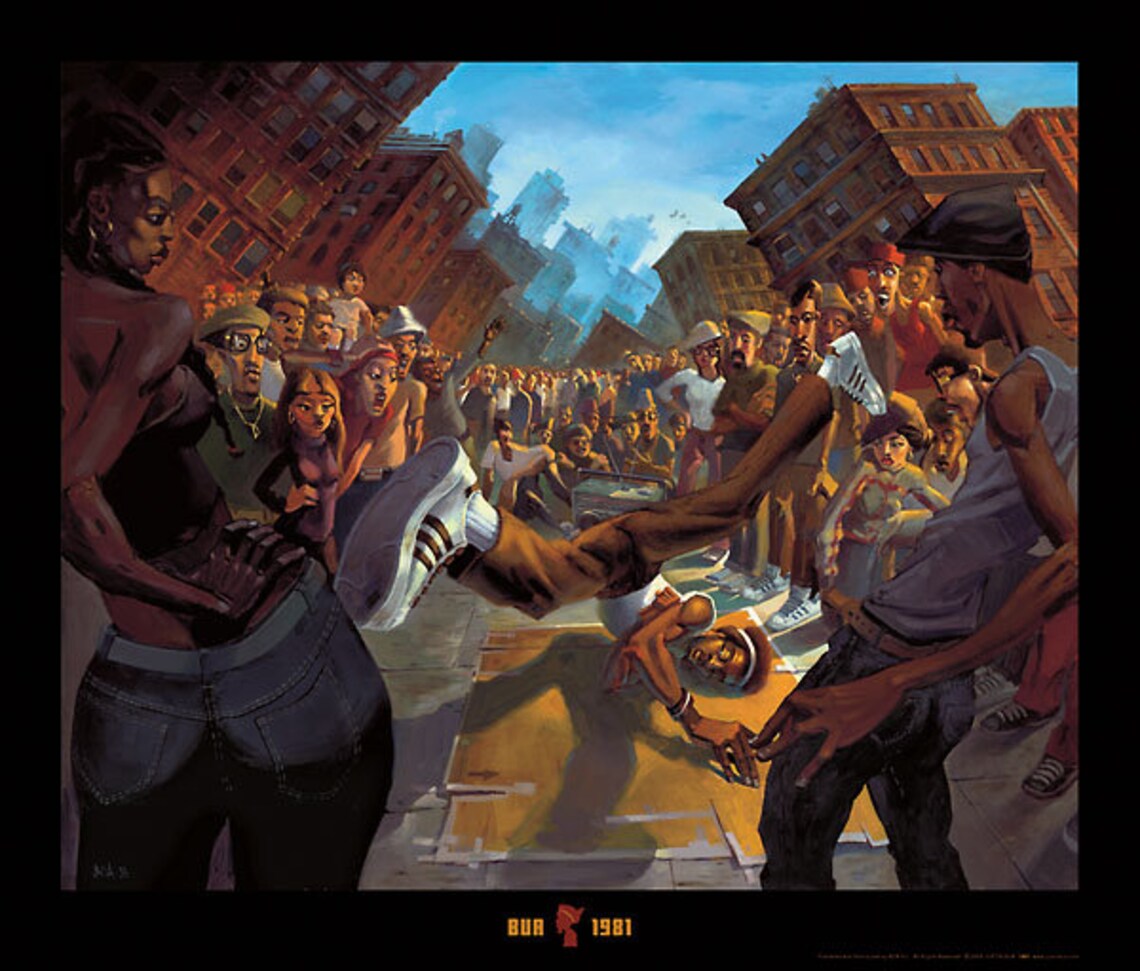 1981 by BUA, African American Art Black Art Urban Surrealism Street ...