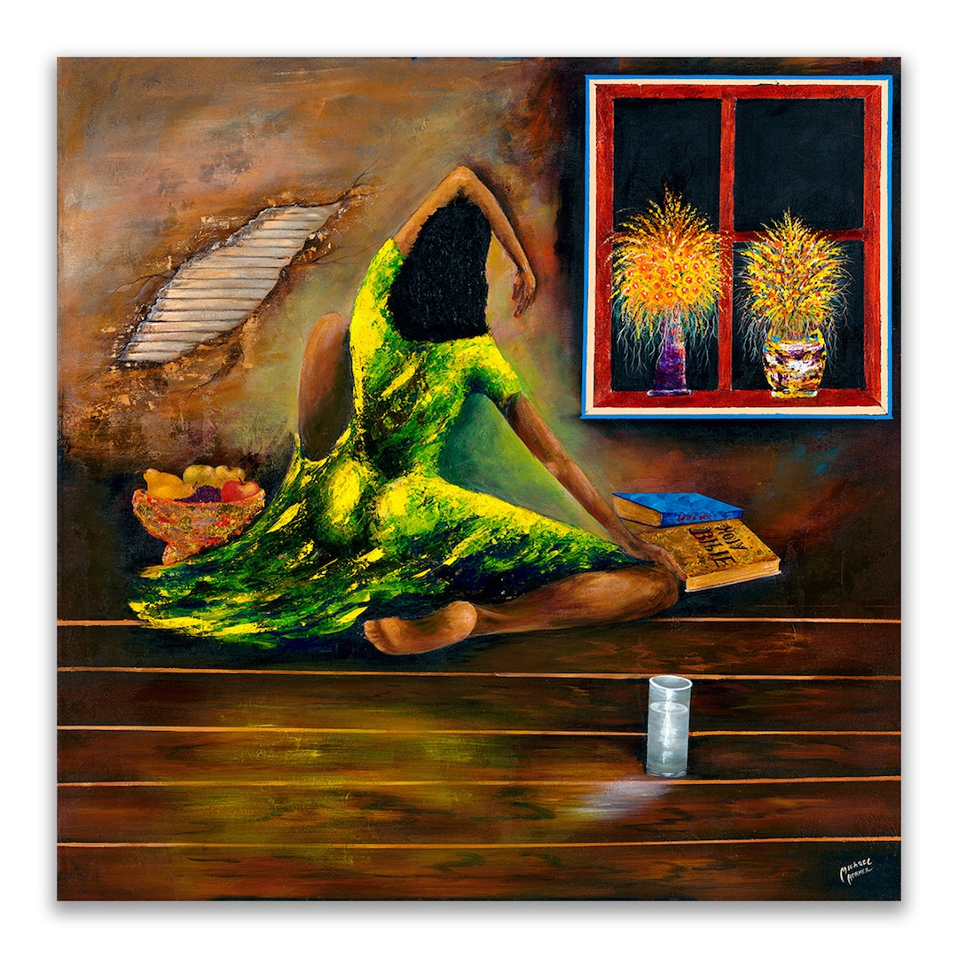 Don't Be Discouraged by Michael Horner, Black Woman Art, Black People ...