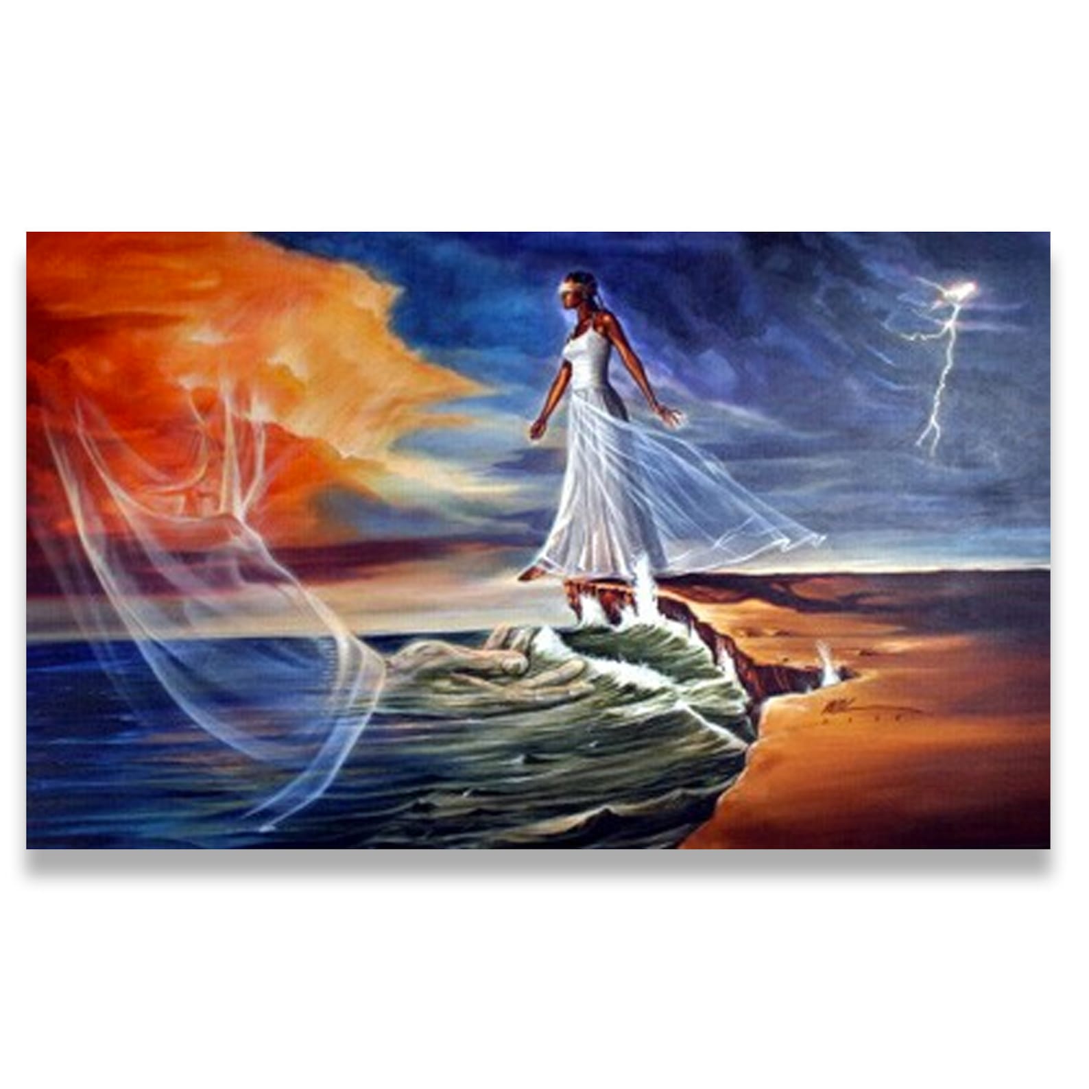 Depiction of Faith / Colorful / Interpretive Art / African American Art ...