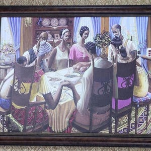 Blessing II by John Holyfield, Black Family Art, Black Religious Art ...