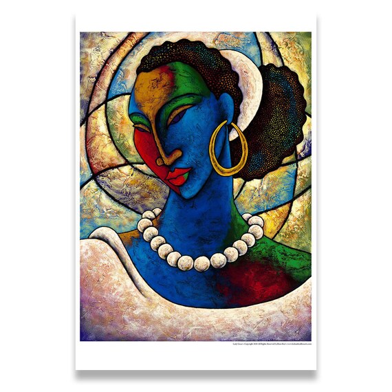 Portrait of a Woman / Epitome of Beauty / Grace / African | Etsy