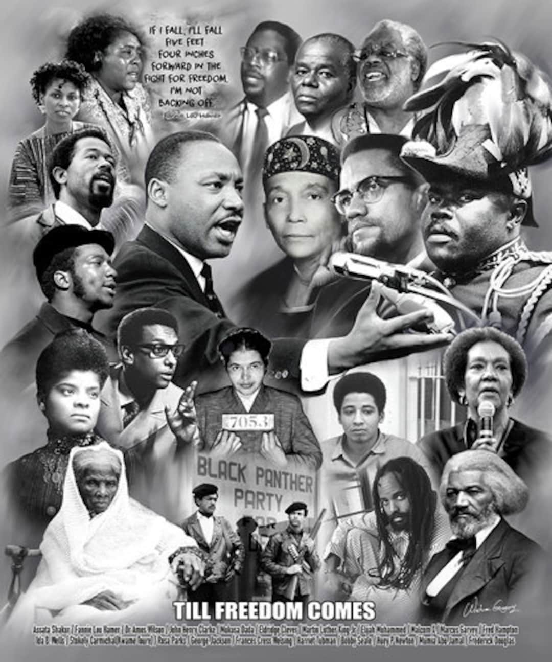 Till Freedom Comes by Wishum Gregory, Black History Legends, Black ...