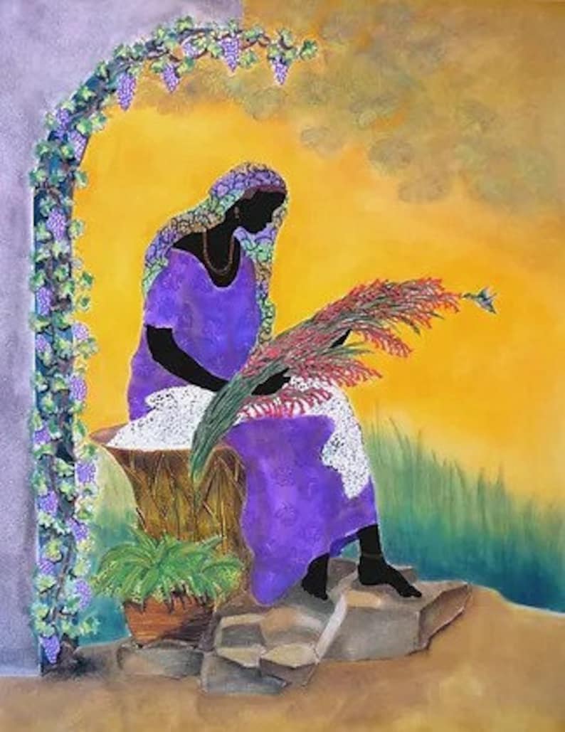 The Visit, Kathleen Atkins Wilson, African American Art, Black Art ...