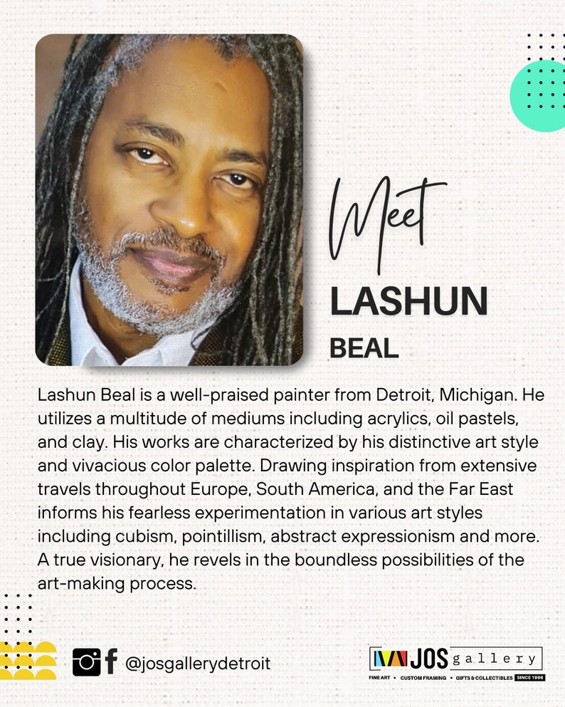 Mask 477 by Lashun Beal, Black People Art, Black Family Art, Black ...