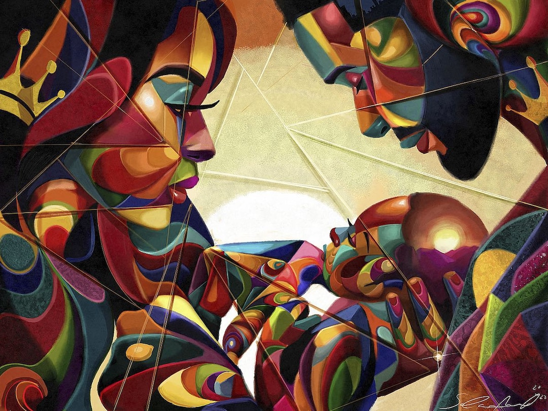 African American Art Black Art / Figurative / Multi-cultural - Etsy