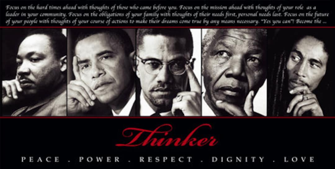 Thinkers by Anon, Black History , Barack Obama, Martin Luther King ...