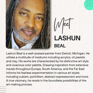 So Beautiful 24 by Lashun Beal, Framed African American Art, Framed Black Art, Black Art, Black ...