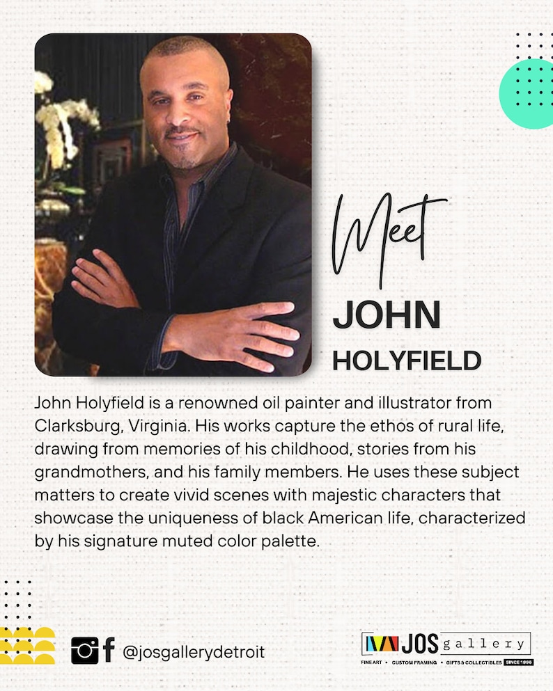 Rejoice by John Holyfield, Black Family Art, African American Wall Art ...