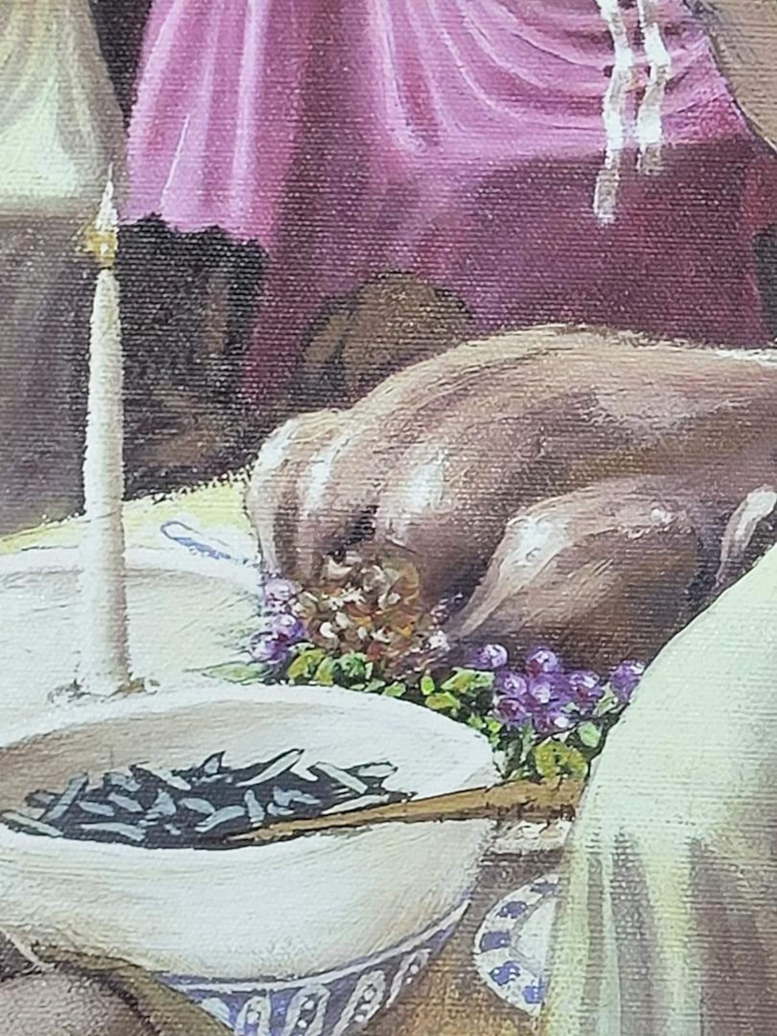 Blessing II by John Holyfield, Black Family Art, Black Religious Art ...