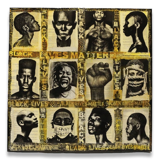 African American Collage Artist