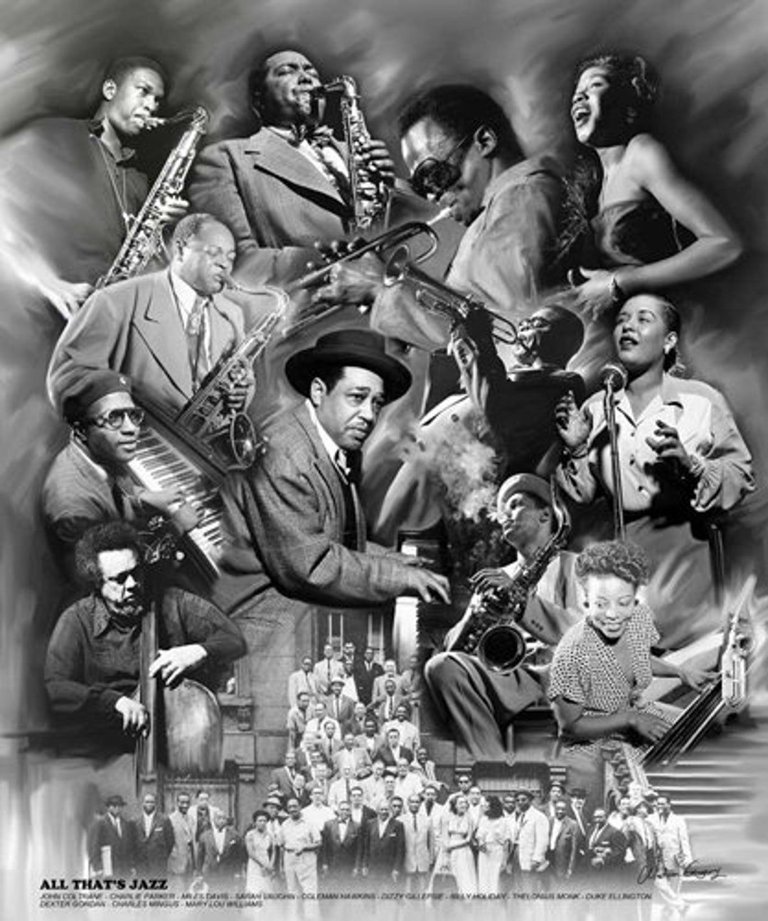 All That's Jazz by Wishum Gregory, Black History, Black Music Art ...