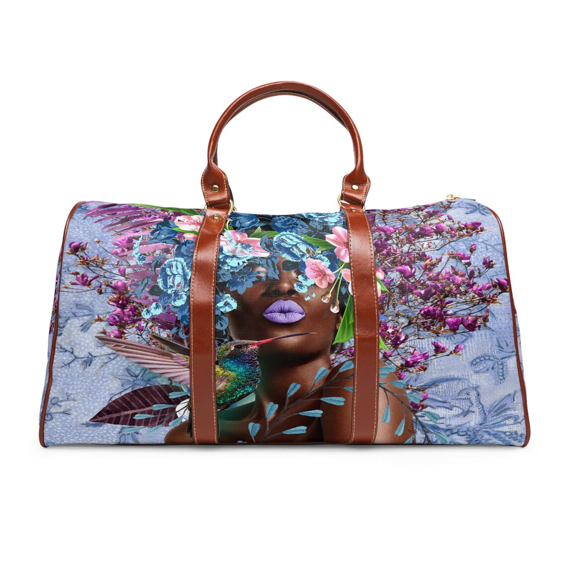 Purplicious by Yvonne Coleman Burney Waterproof Travel Bag, Black Women ...