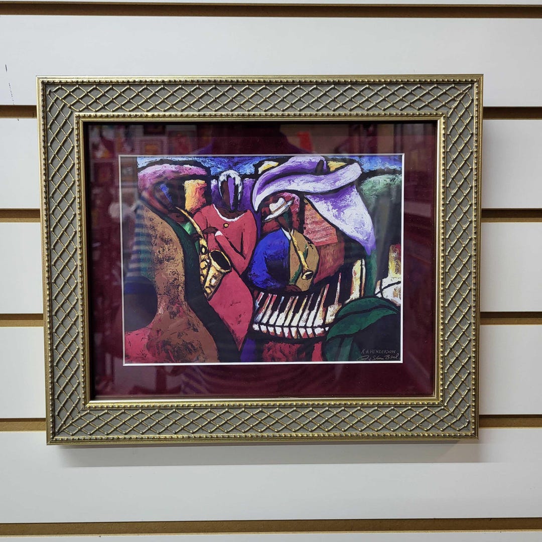 Jammin by Lashun Beal, Black People Art, Black Family Art, Black Music ...