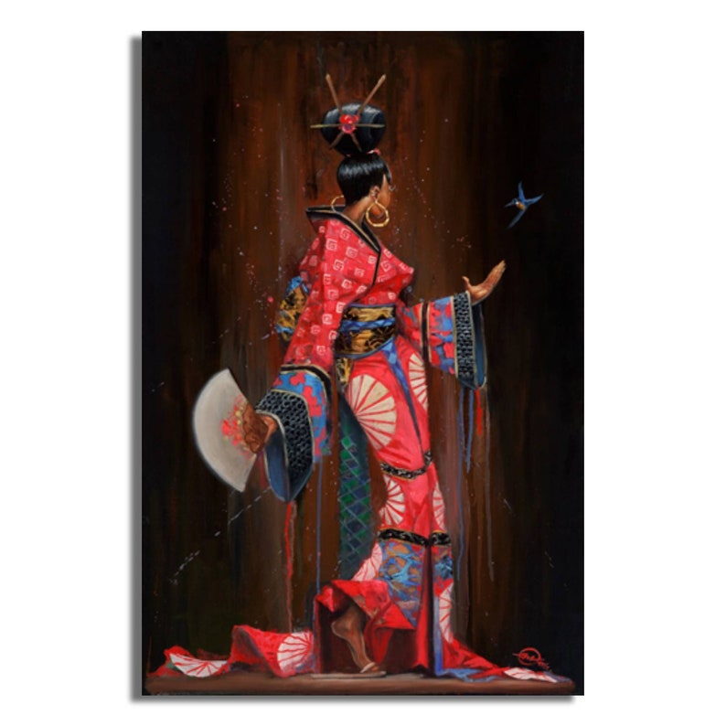 Nia by Frank Morrison, African American Women's Art, Black Wall Art ...