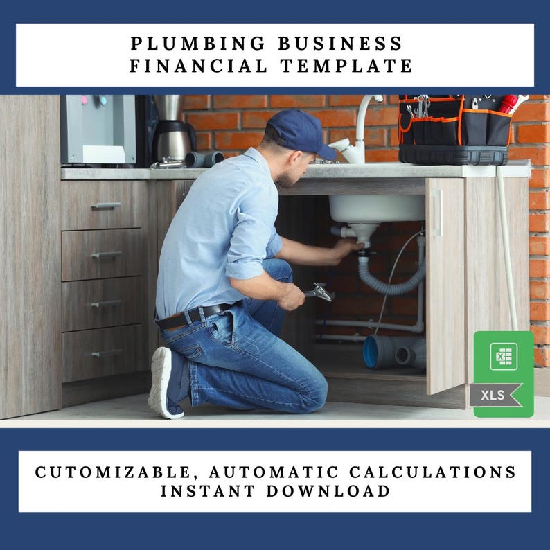 Plumbing Contractor Financial Plan | Excel Forecast & Budgeting Tool ...